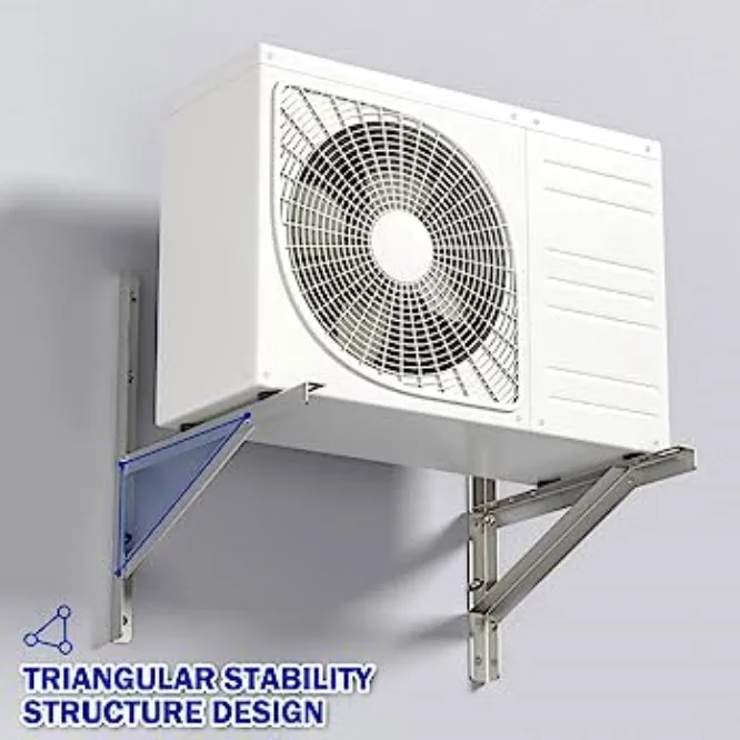 Air Conditioner Bracket Wall Mounting Bracket Ac Outdoor Split Hanging ...