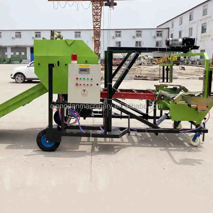 200kg Double Wrapper Silage Press Machine - High Productivity