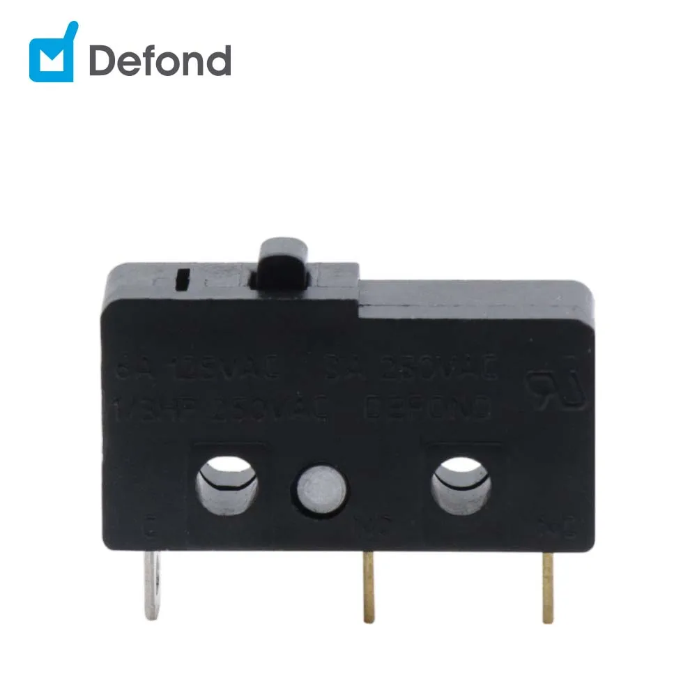 6a 125vac Defond 3pin Micro Tact Switch Dmb-1206-c-0aa11-04r Electrical ...