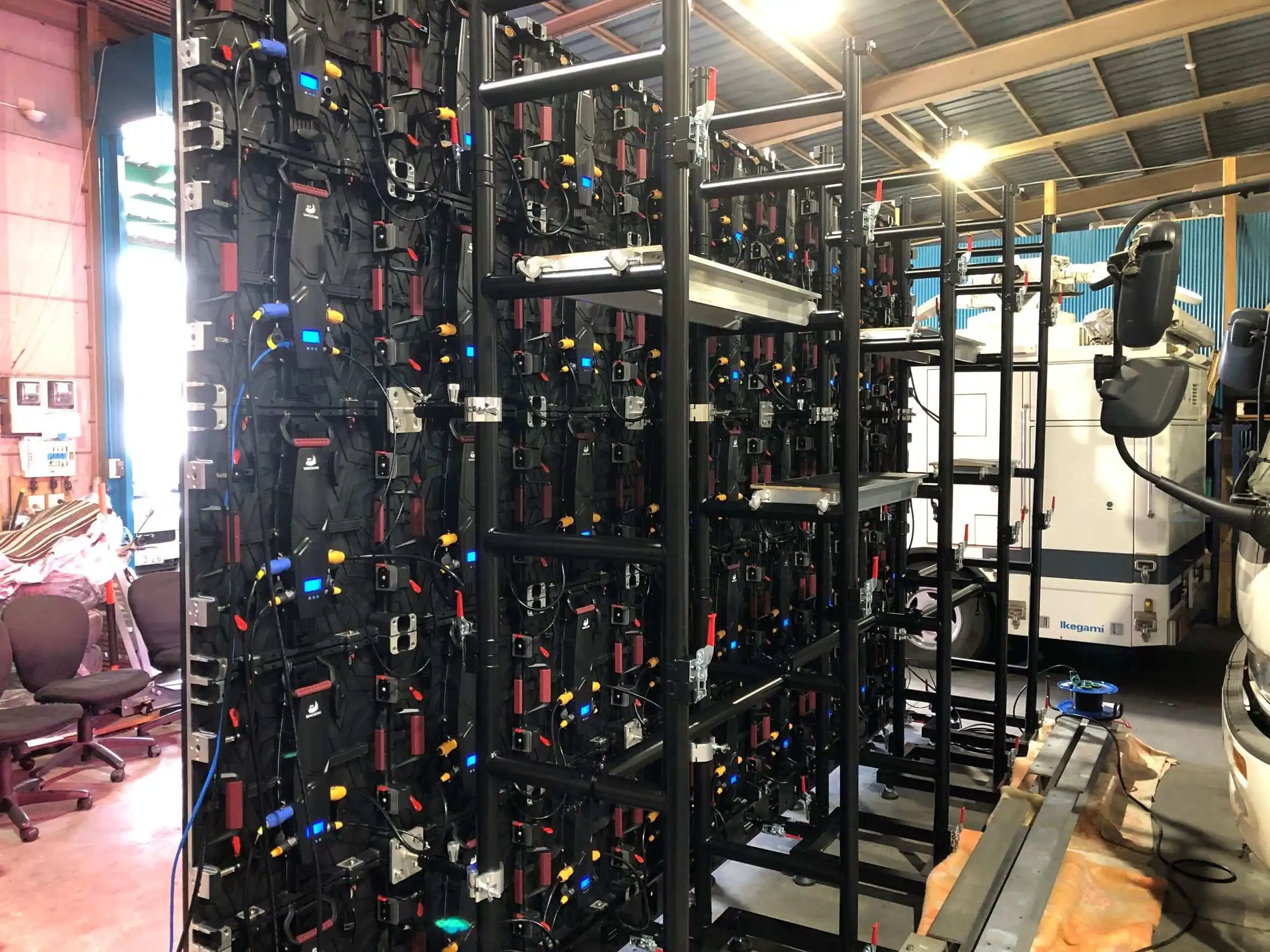 Led Module Video Wall Ground Support Stack System - Buy Video Wall Ground Support,Video Wall ...