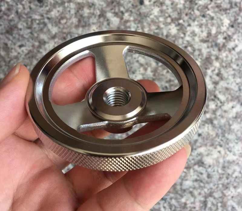 Stainless Steel Hand Wheel Solid Ss Handwheel Square Hole Handwheel ...