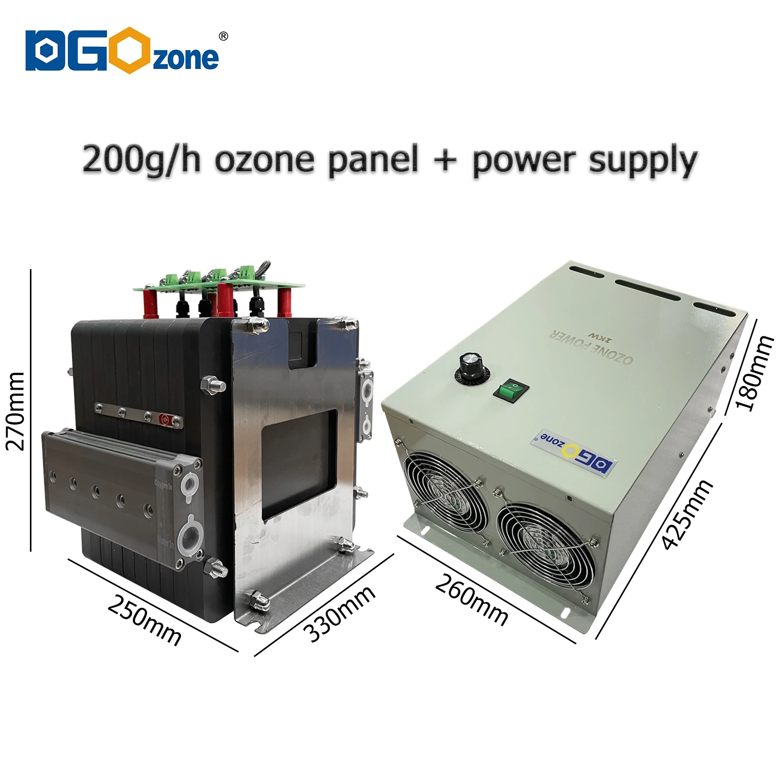 200g Ceramic Plate Module Ozone Generator for Water Treatment