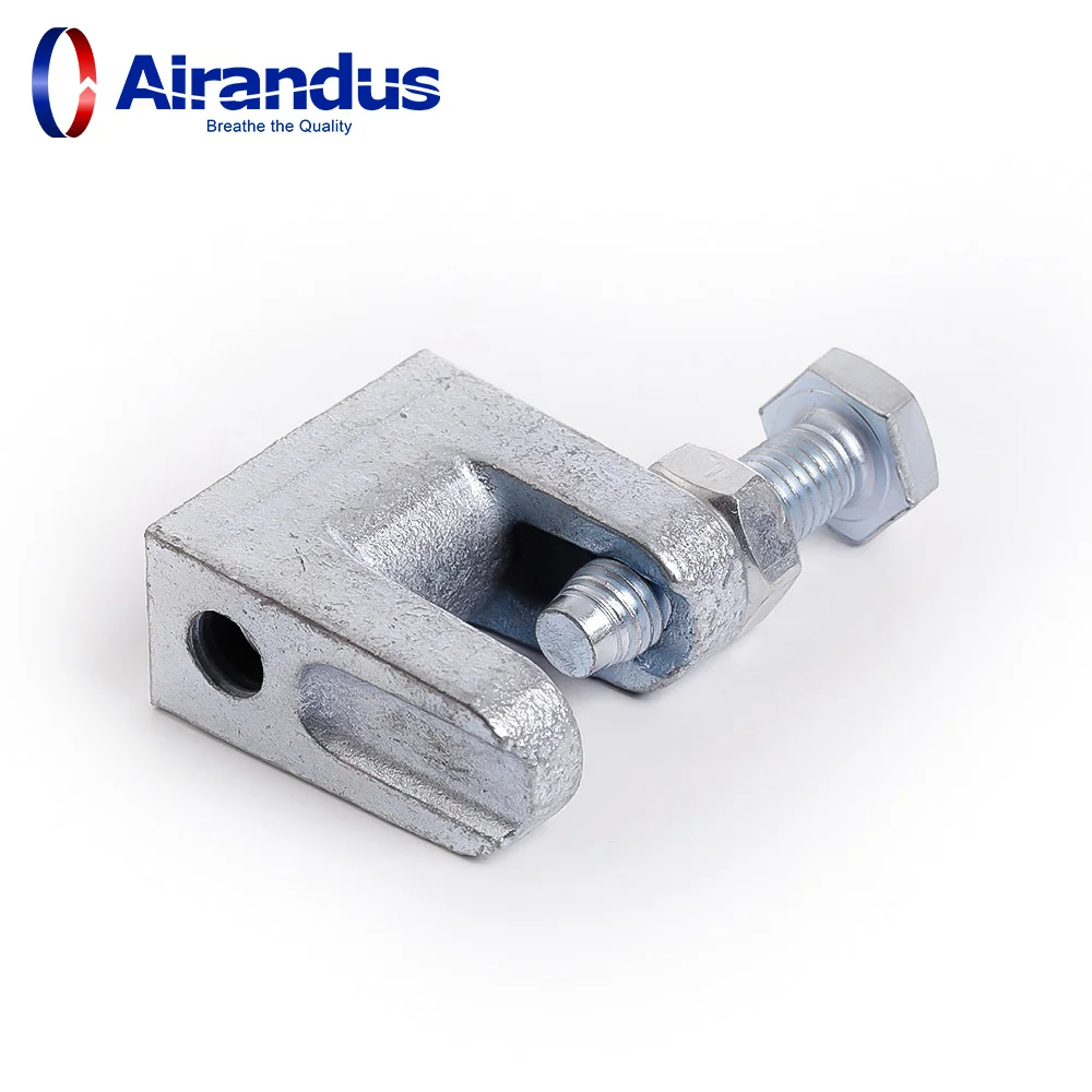 Galvanized Iron H Steel Beam Clamp - Universal HVAC Mount