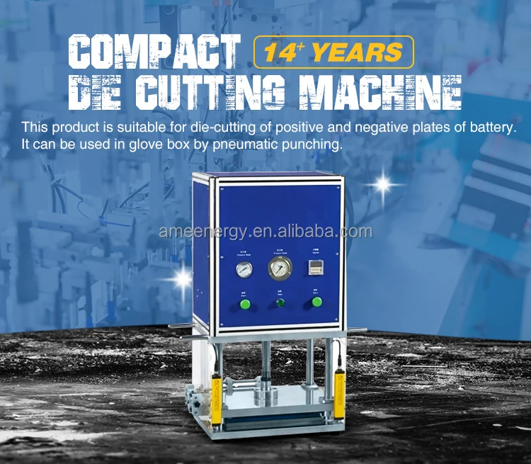Lithium Battery Electrode Die Cutter Cutting Machine For Lab Electrode ...
