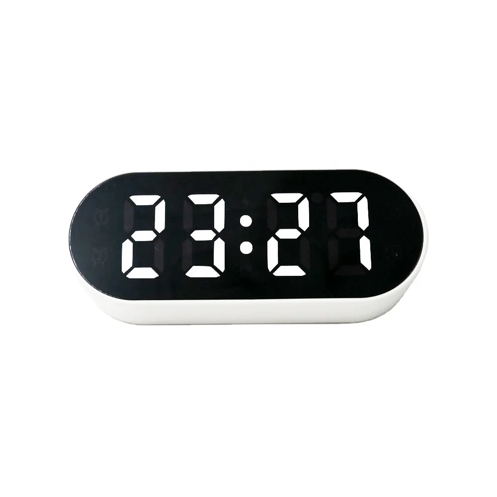 Mini Small LED Alarm Clock with Dual Alarms, Adjustable Volume ...