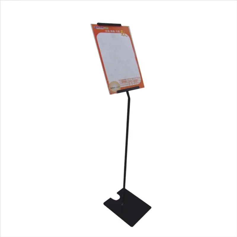 Pedestal Floor Poster Sign Holder Stands Metal Display Stand With ...