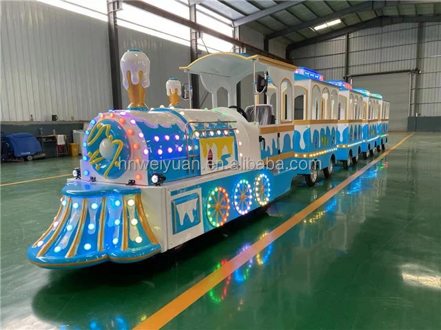 Deluxe Electric Track Train Ride for Kids | Commercial Playground ...