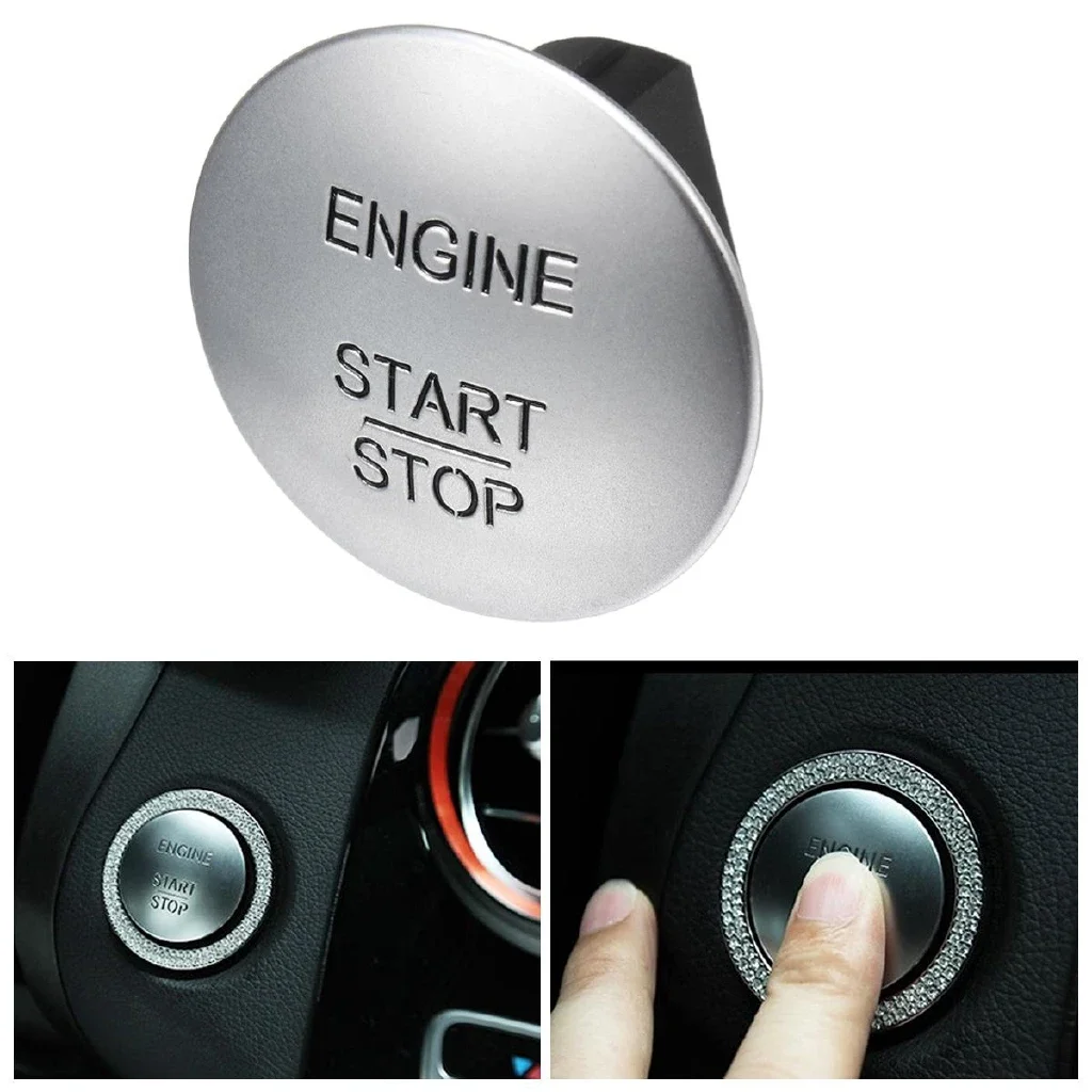 A2215450714 Car Engine Start Stop Button Switch Keyless Start Button ...