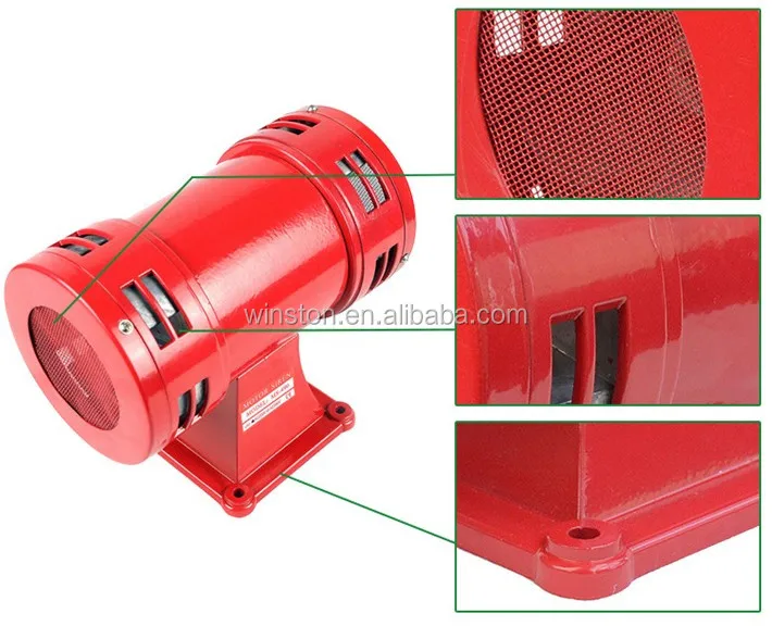 Ms-790 Fire Alarm Motor Siren 3km - Buy Ms-790 Fire Alarm Motor Siren ...