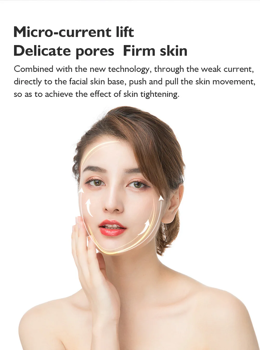 Skin Rejuvenation Micro-current Facial Guasha Massager Multi-functional ...