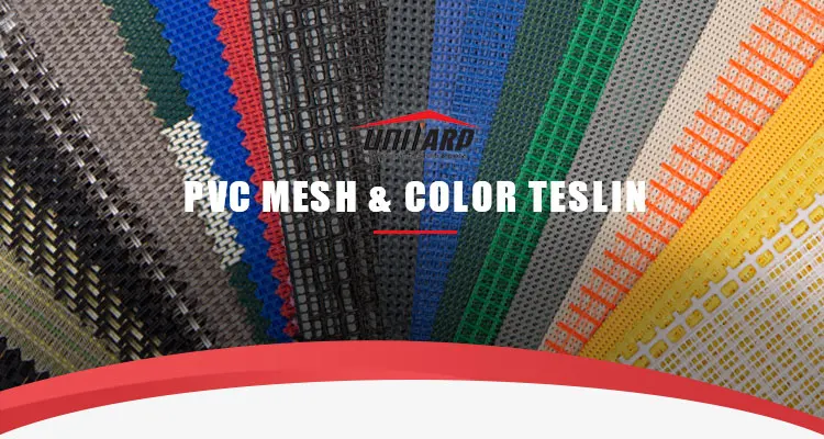 1000D PVC Teslin Mesh Fabric - Durable Outdoor Solutions