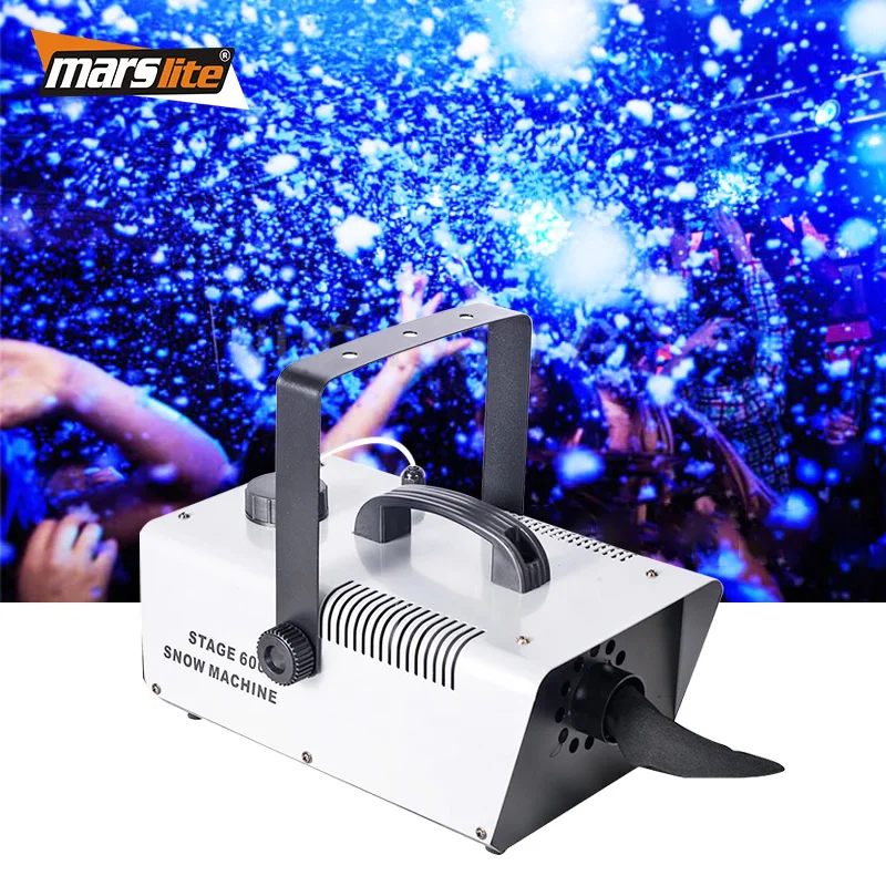 600W DJ Snow Machine - Professional Stage Equipment