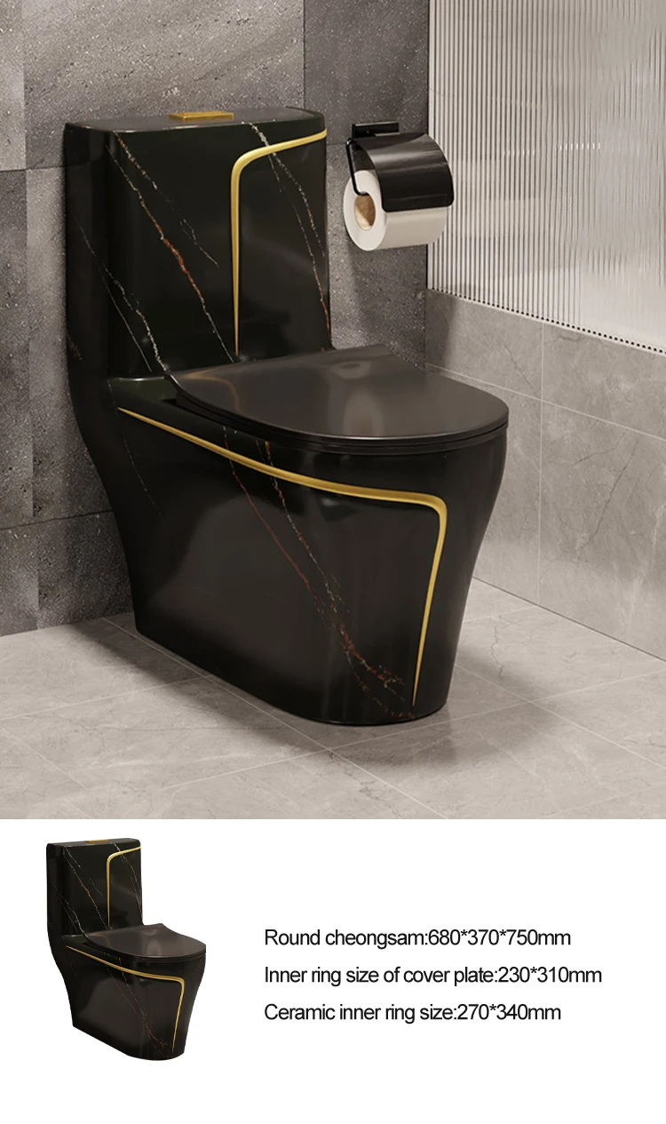 Modern Bathroom Upgrade - HEJIA Glazed Sink & Toilet Set