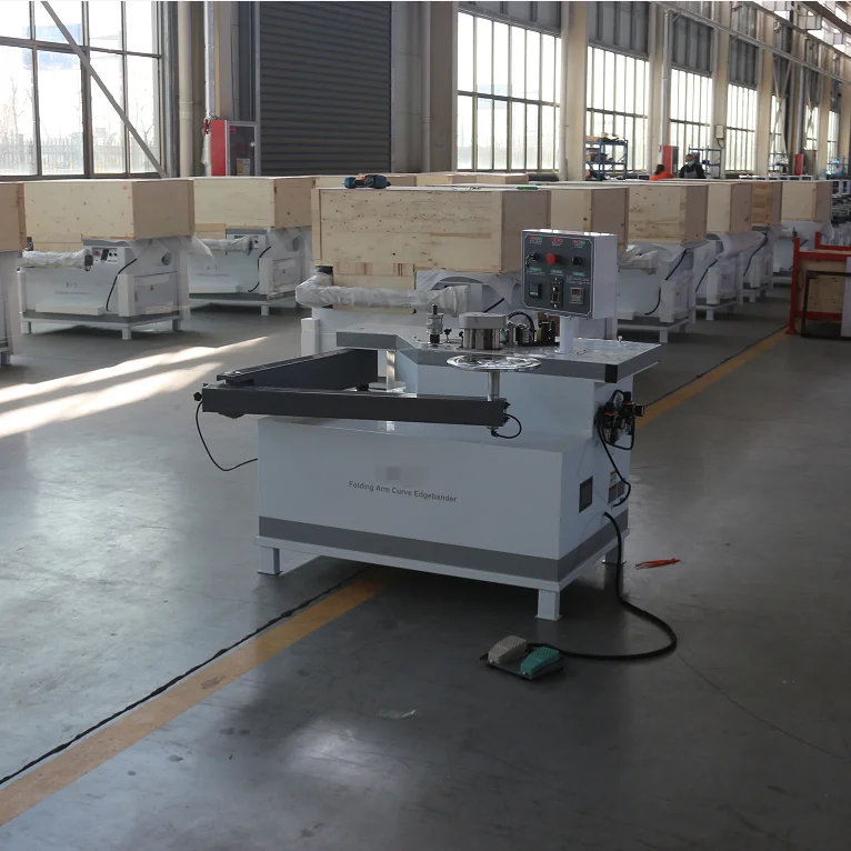 W2 Rocker Arm Pvc Edge Banding Machine Special-shaped Curve Edge Bander ...