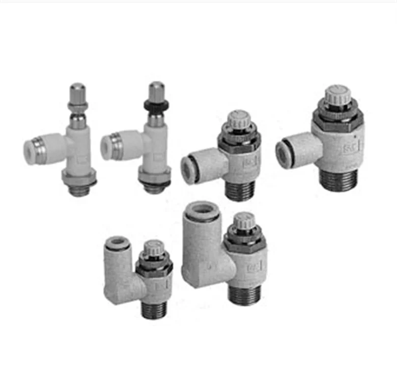 Japan Smc Throttle Valve As1211f-m3-m5-02-01-03-04-05-06-07-23 Speed ...