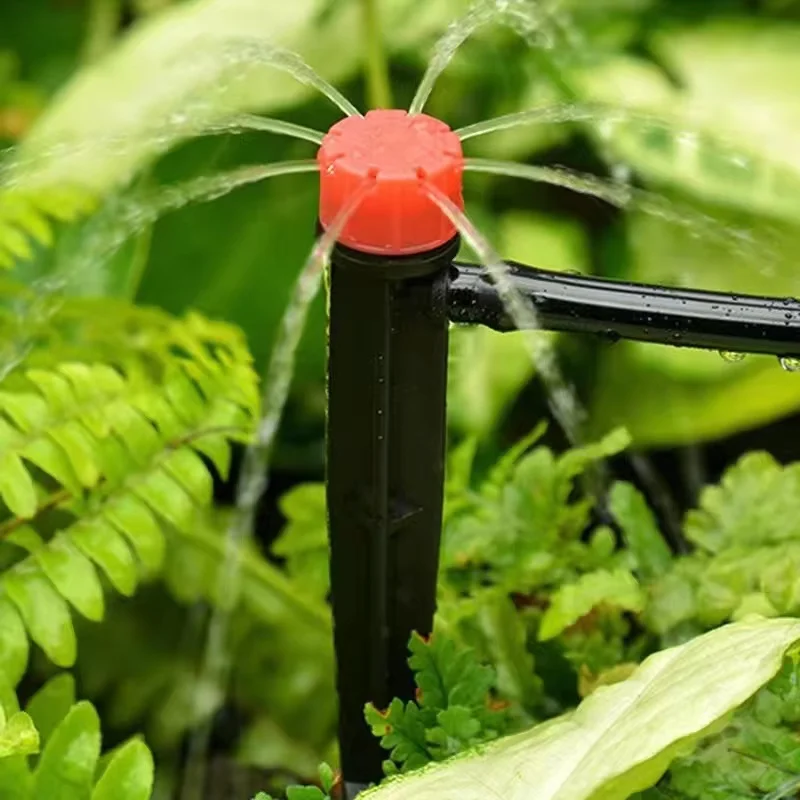 Red Multi-scale Sprinkler Garden Agriculture Water Emitter Drip ...