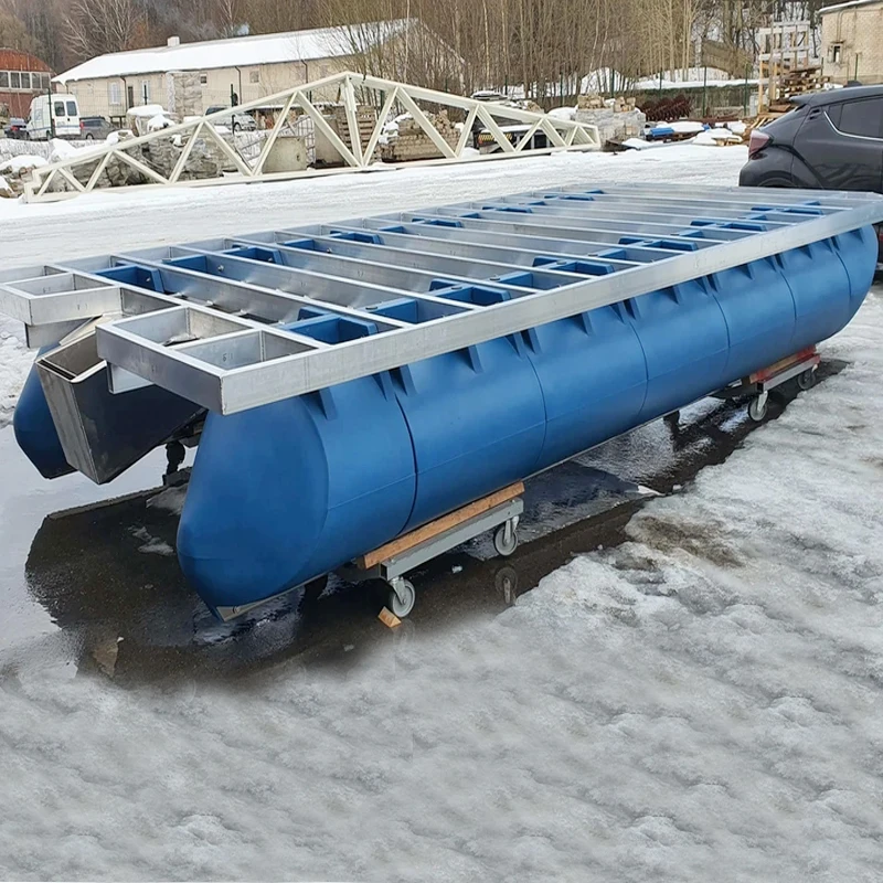 Plastic Floats Compact Pontoons Plastic Floating Platform Great ...
