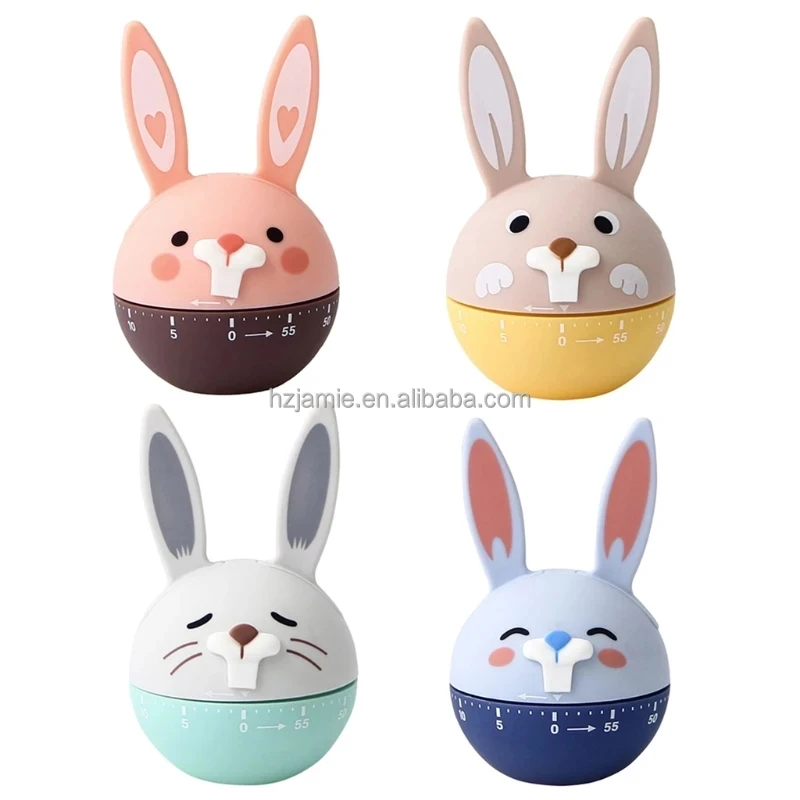 Cute Kitchen Timer Mechanical Timer For Kids Cute Bunny Timer For ...