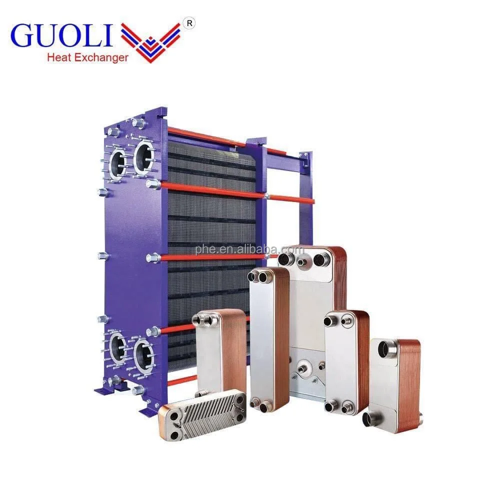 Condensing Unit Chiller Heat Exchanger Stainless Steel Sea Water ...