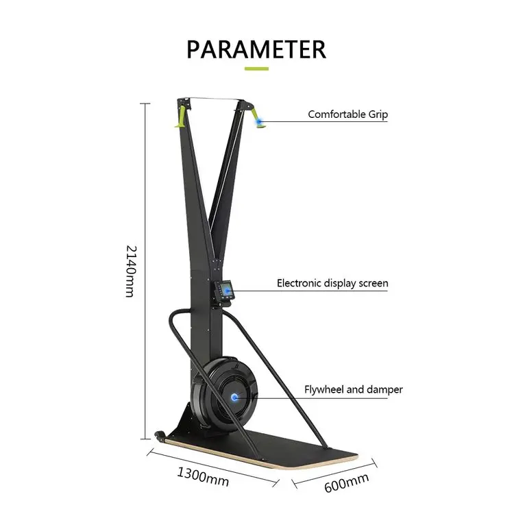 Lkfit Ski Trainer Machine Pro Ski Simulator Aerobic Ski Gym Fitness ...