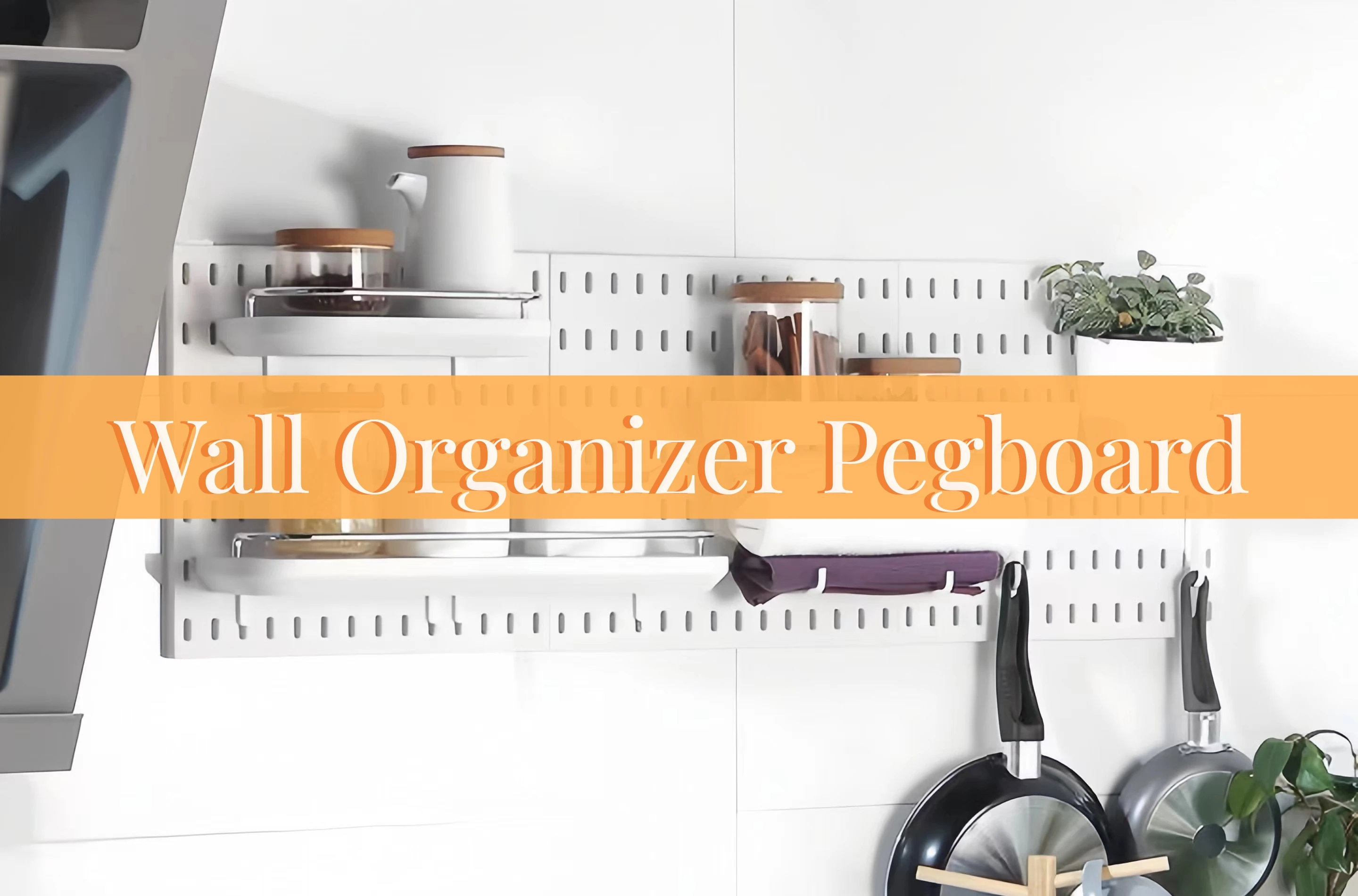 Pegboard Wall Organizer Panels Diy Pegboard Display Wall Mount Peg ...