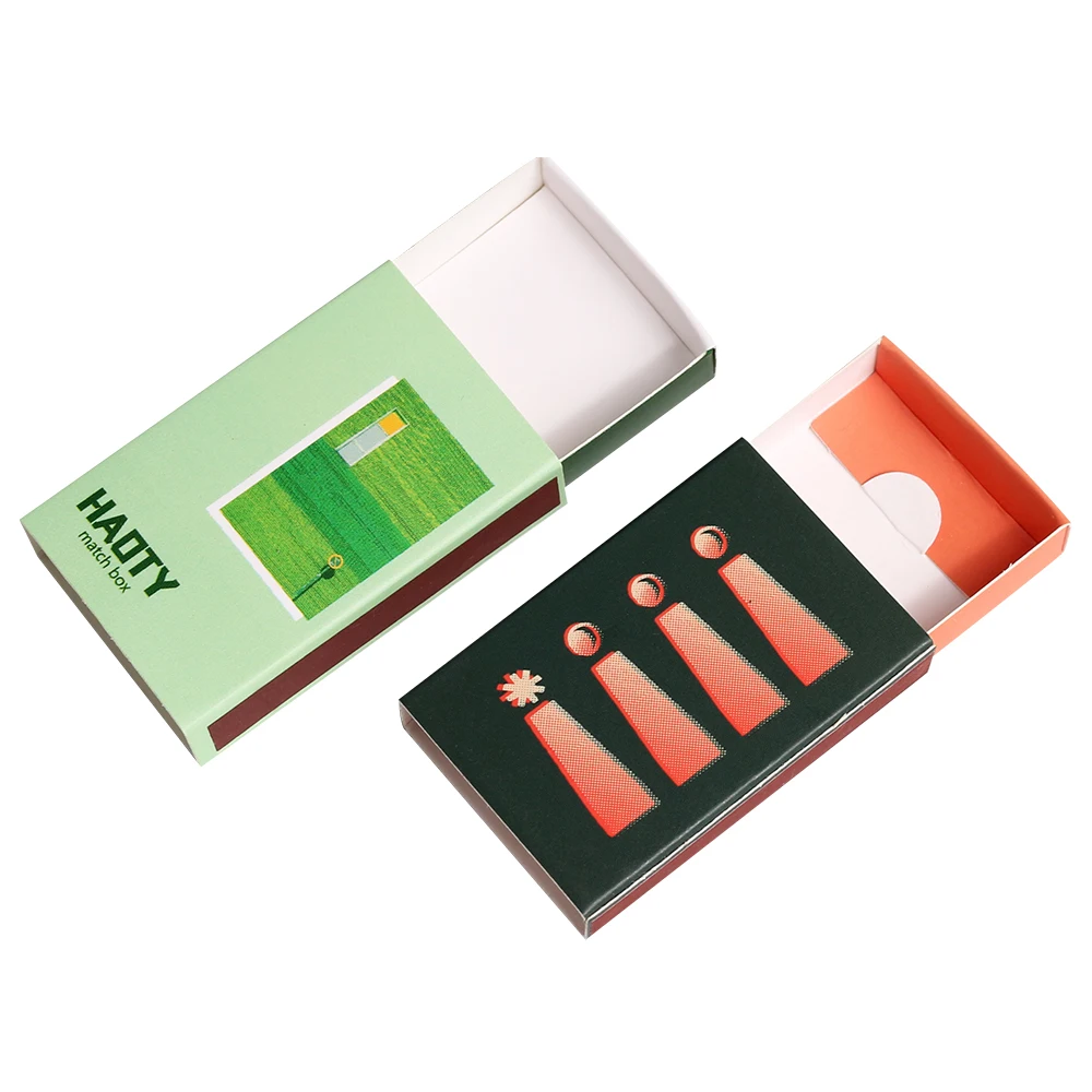 Custom Personalised Paper Cardboard Red Matchbox Wedding Matchsticks ...