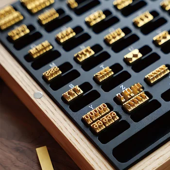 Hot Stamping Machine Engraving Letter Mold Brass Stamping Flexible ...