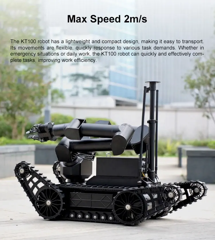 KT100 Robot - Intelligent Security Inspection Patrol