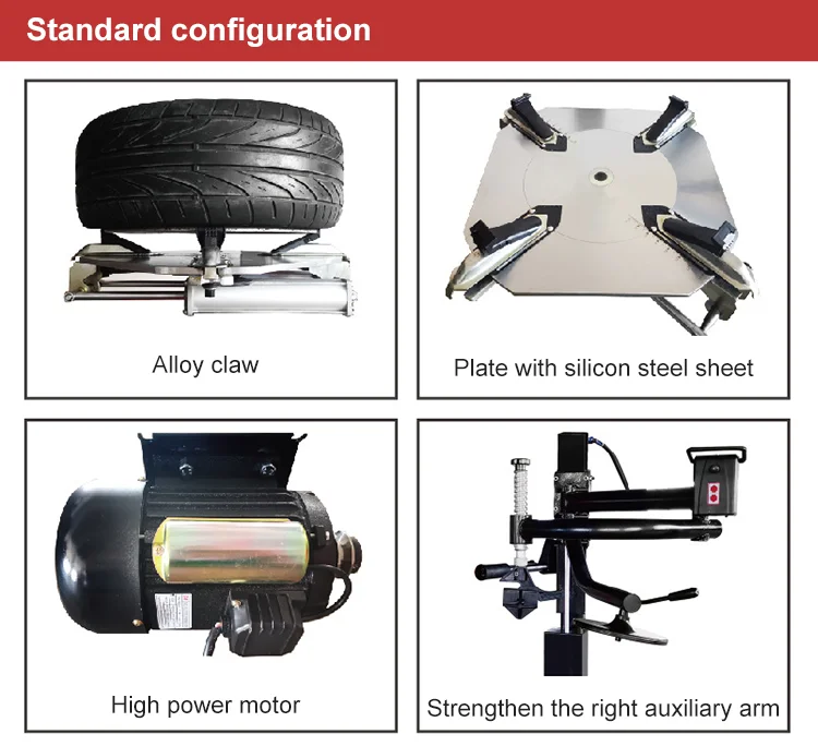 New Product Tire Changer Swing Arm Low Profile 12-22" Tyre Changer ...