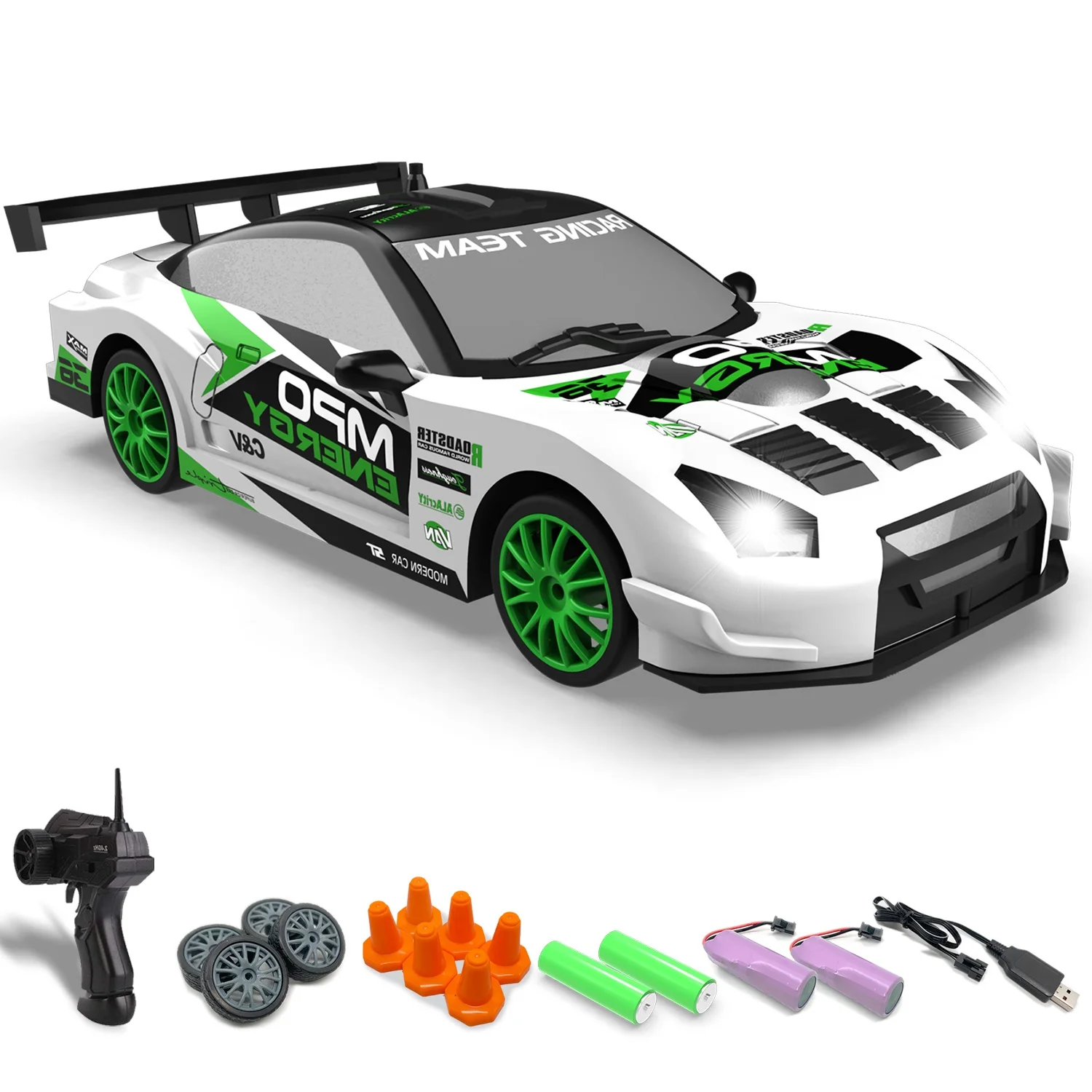 2.4G Mini Drift Rc Car 4WD Toy Remote Control 1:24 toys four wheel ...