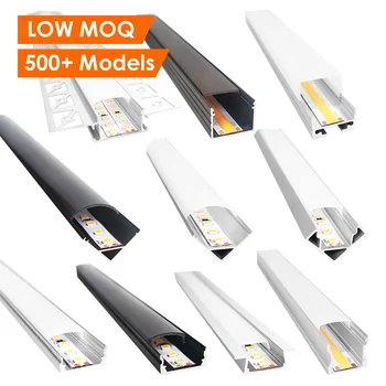 Aluminium Led Profile Light On Wall Led Extrusion Corner Low Profile ...