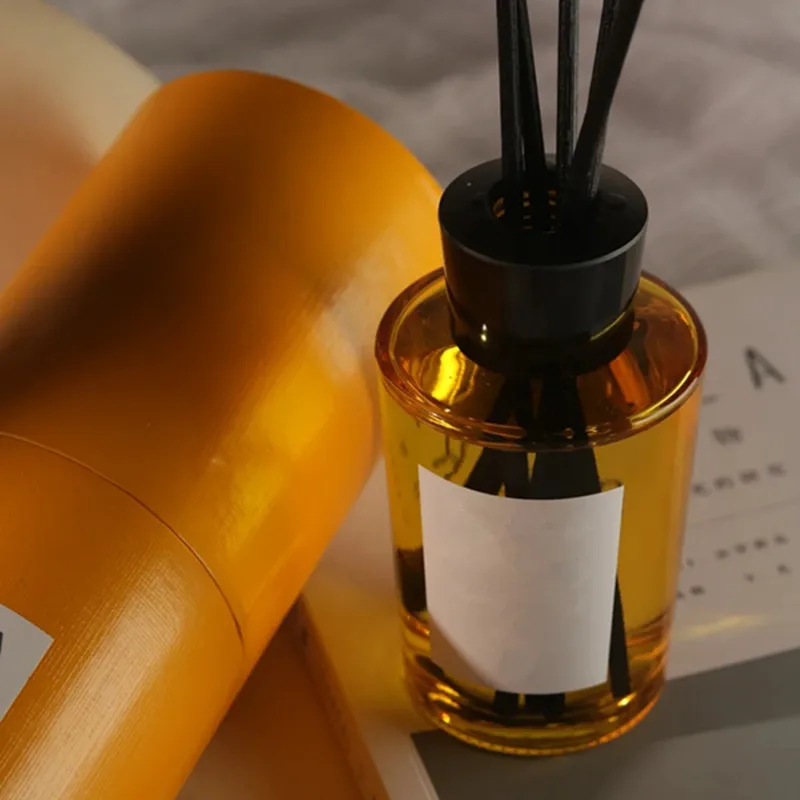Wholesale Custom Reed Diffuser 180ml Empty Amber Glass Bottle Diffuser ...