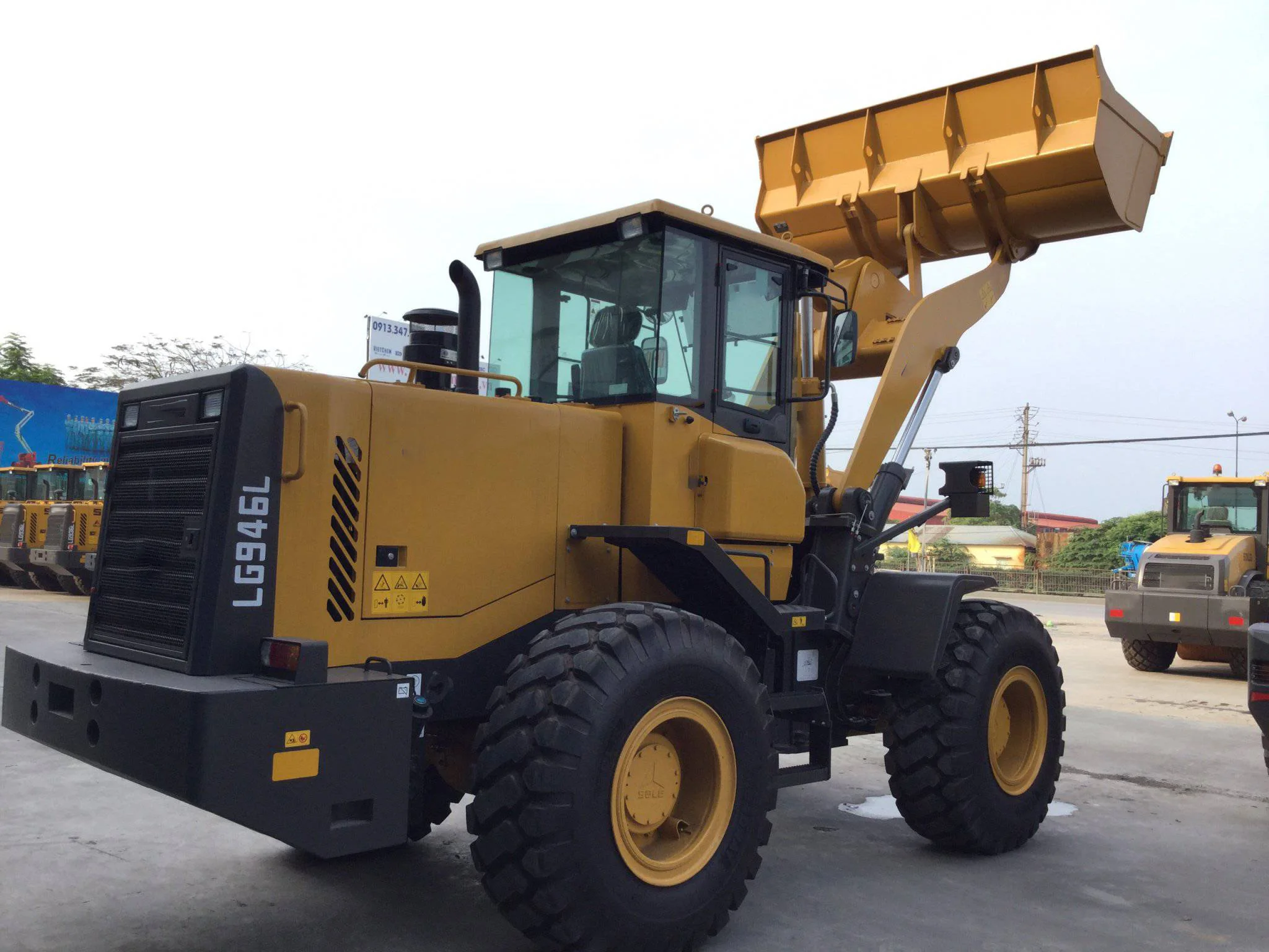 Energy Saving 4 Ton Wheel Loader Lg946l With Stable Performance - Buy ...