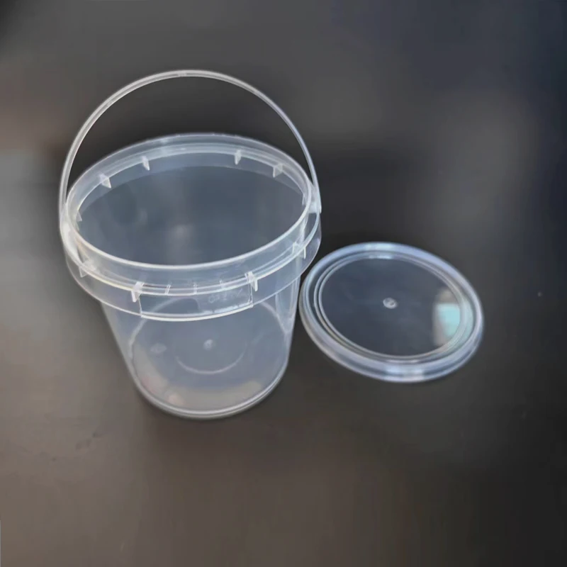 Hot Selling Custom logo Fruits Container 5L Plastic Buckets With Lids ...