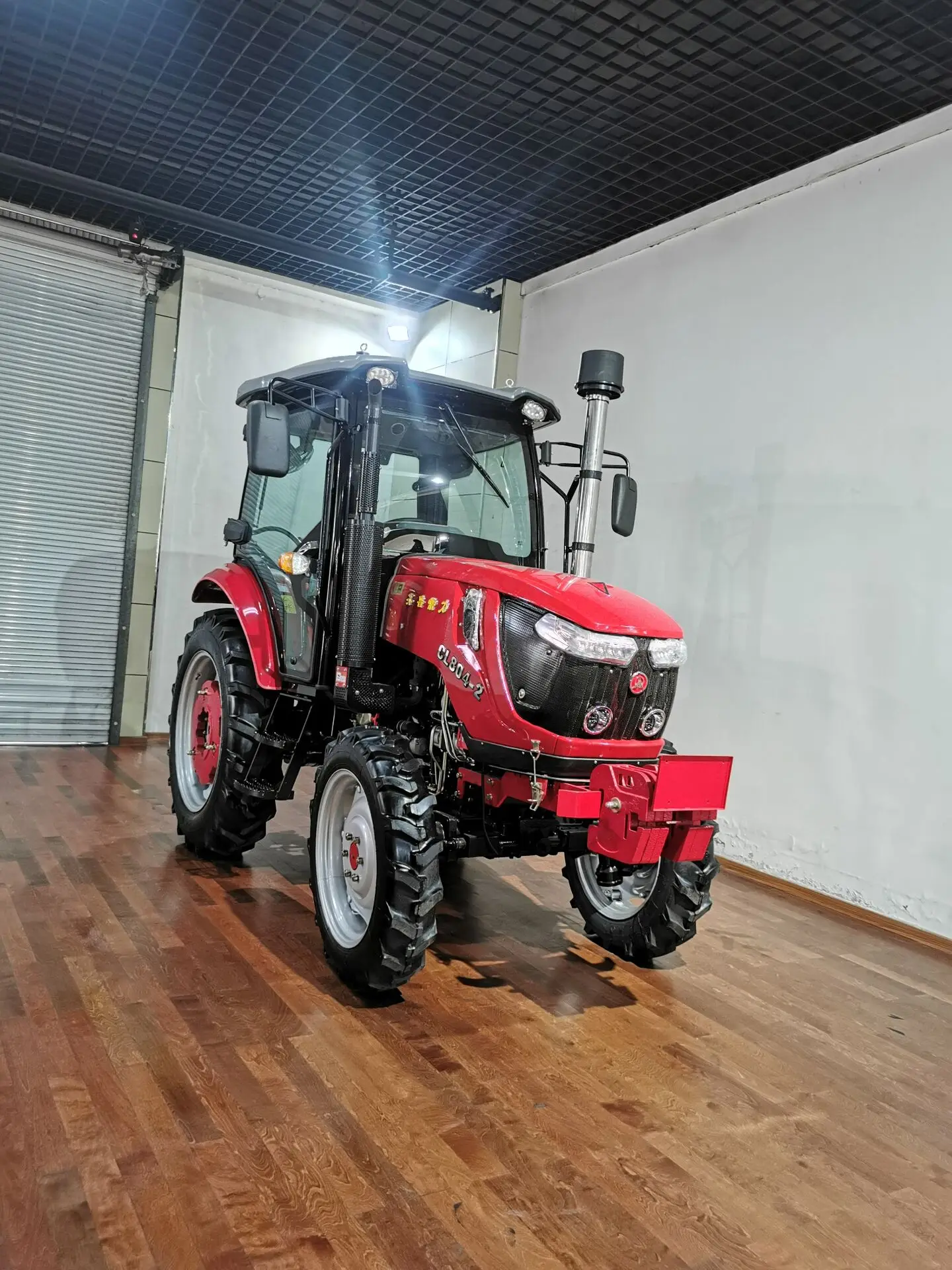 80HP 4WD Tractor with Loader & Backhoe - Durable & Versatile