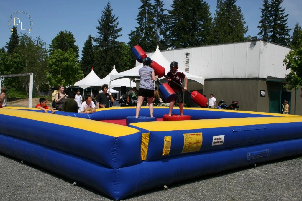Arena Gonflable Inflatable Gladiator Fighting Arena Jousting Game ...