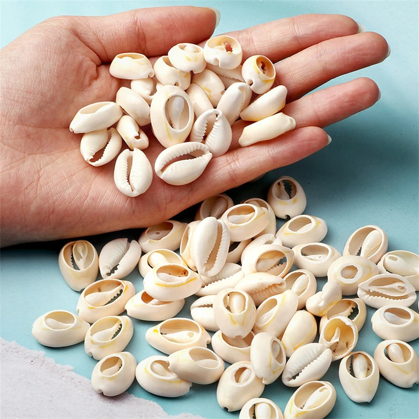 Handcrafted Cowrie Shell Beads - Natural & Durable Jewelry