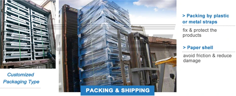 Heavy Duty Collapsible Galvanized Stacking Wire Mesh Pallets
