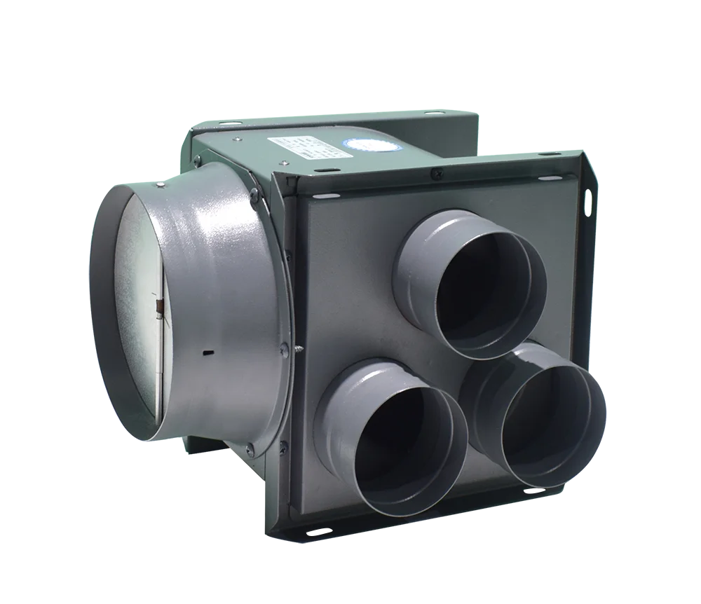 Split Duct Fan Balancing Damper Backdraft Air Curtain - Buy Balancing ...