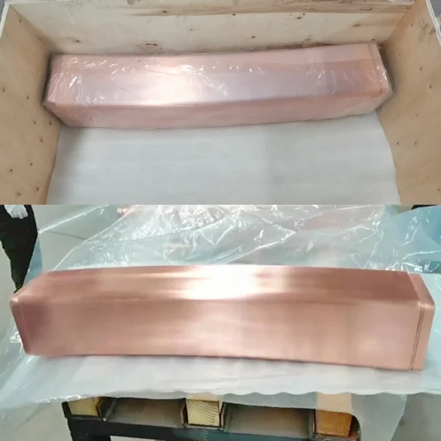 Double Tapered Chrome Plated Copper Mould Tube Manufacturer Of ...