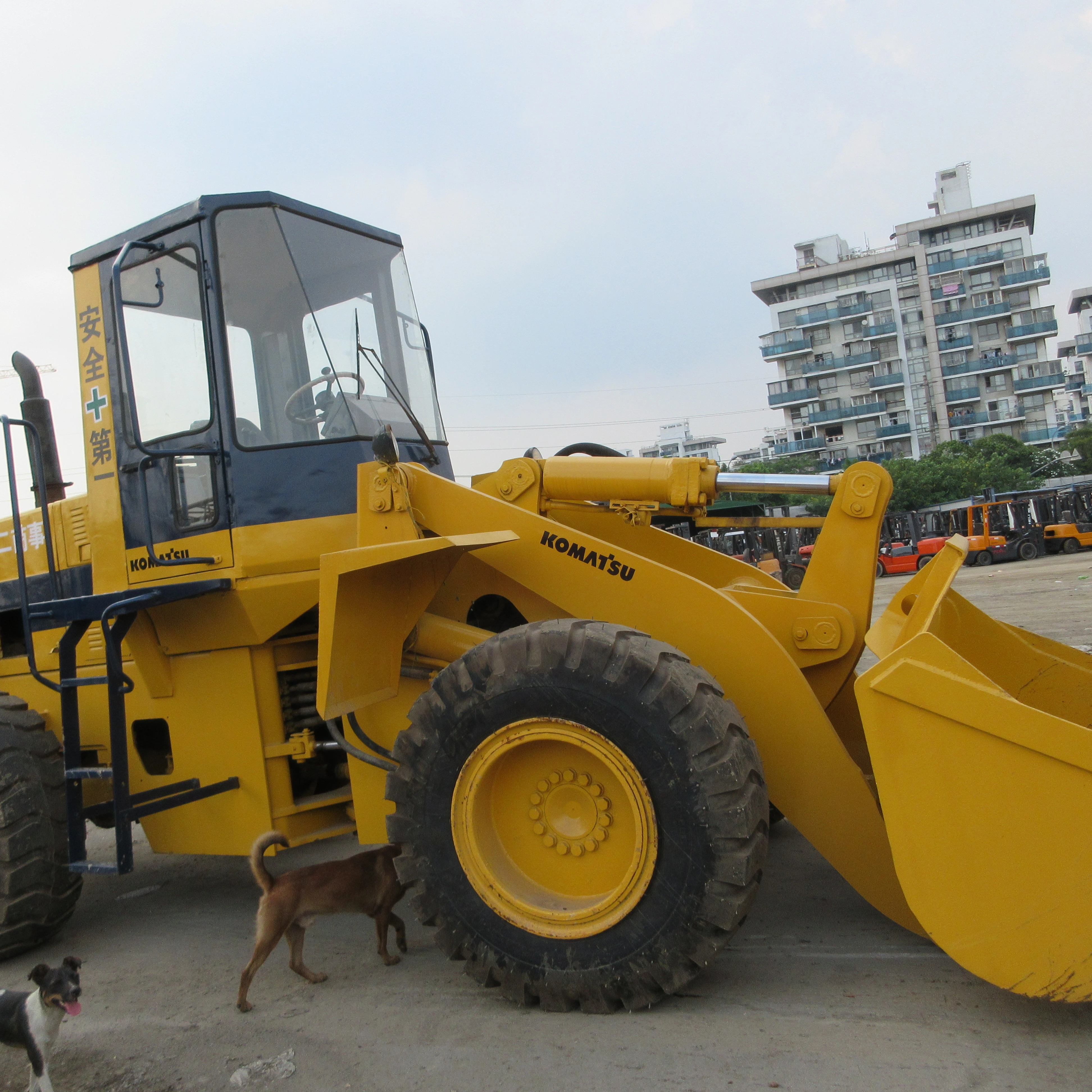 Japan Original Komatsu Wa300 Wa320 Wa380 Wa470 Small Wheel Loader For ...