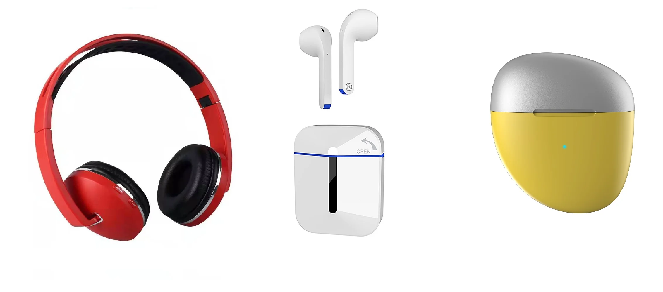 Drop Shipping New Coming Digital Display Eye of Technical Earbuds ...