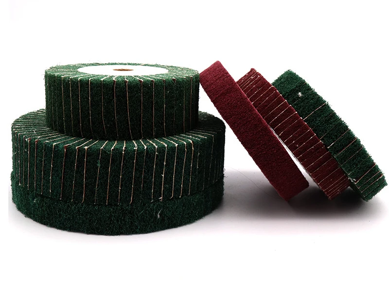 Scouring Pad Nylon Fiber Wheel Polishing Wheels for Stainless Steel ...