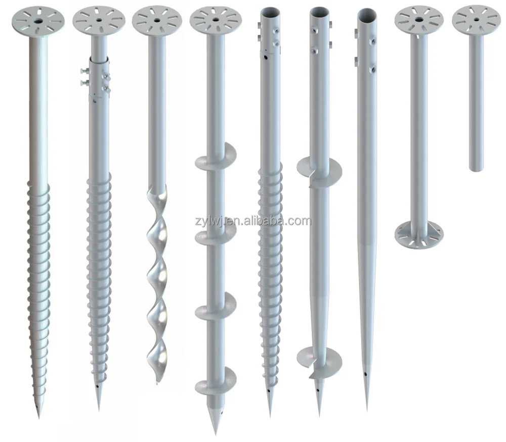 Helical Screw Piles for Foundation| Alibaba.com