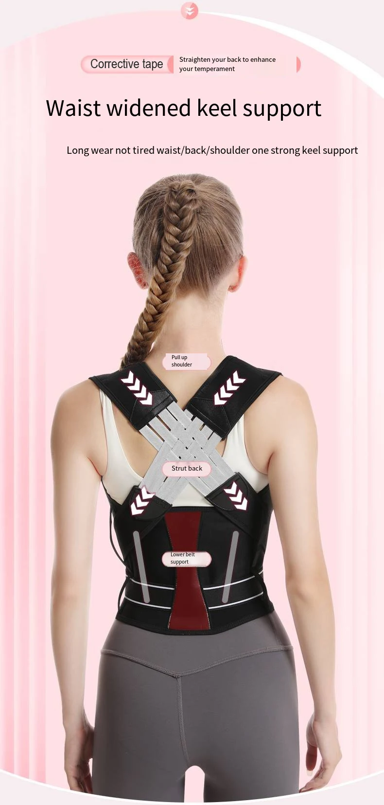 Scoliosis And Hunchback Correction Back Brace And Posture Corrector ...
