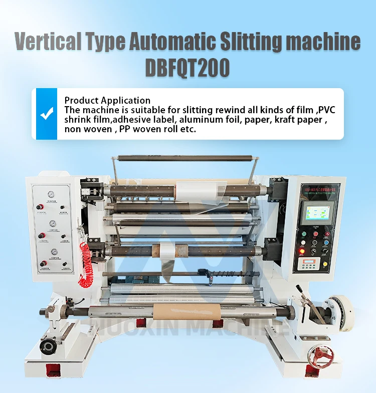 Slitter And Rewinder Pvc Paper Cutting Roll To Reel Slitting And ...