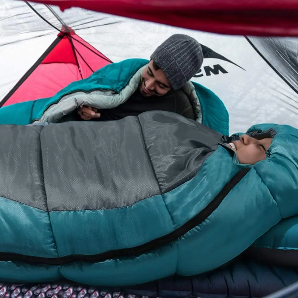 Portable Winter Mummy Sleeping Bag - Extra Thick & Warm
