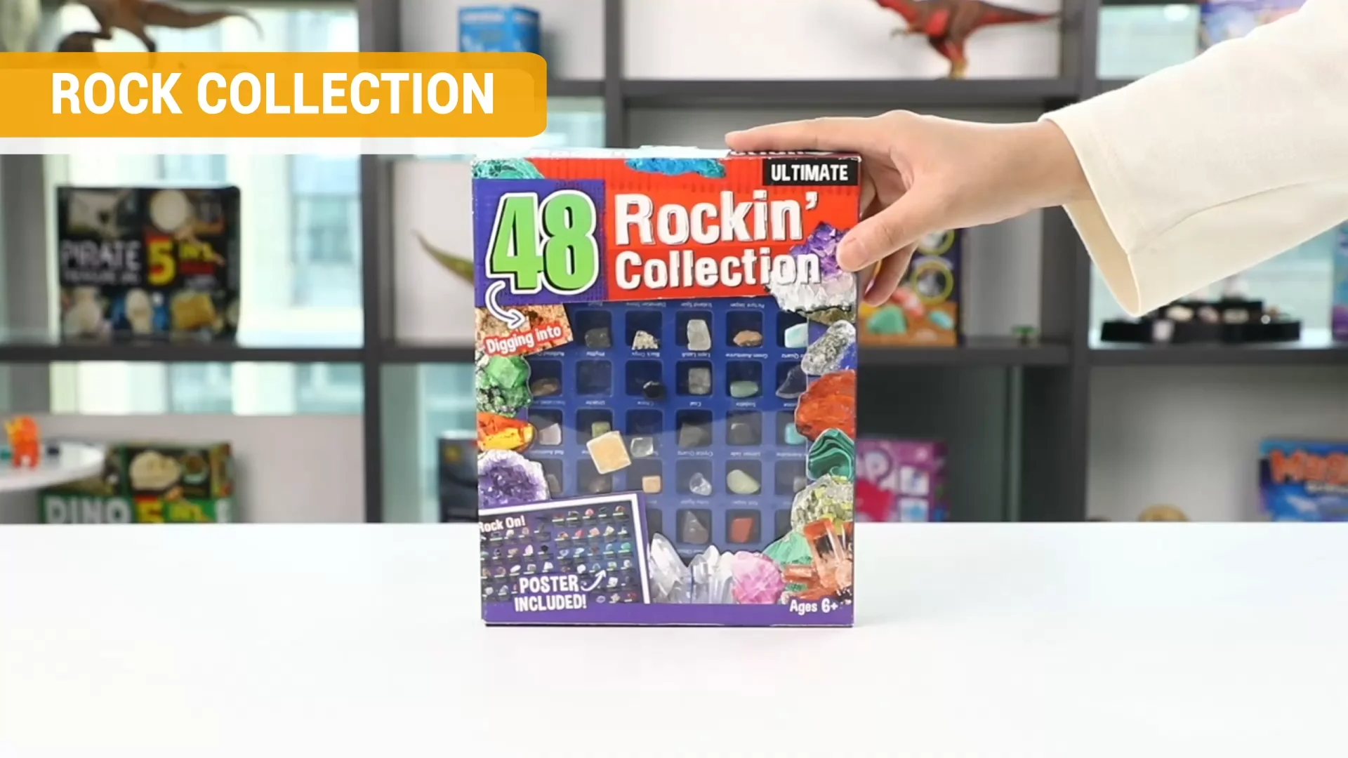 Learning Rock Collection In Class Eco Friendly Collectable Education ...