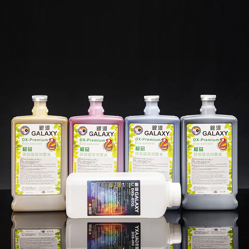 Original Galaxy Tinta ECO Solvent Ink - DX-P for All Printers