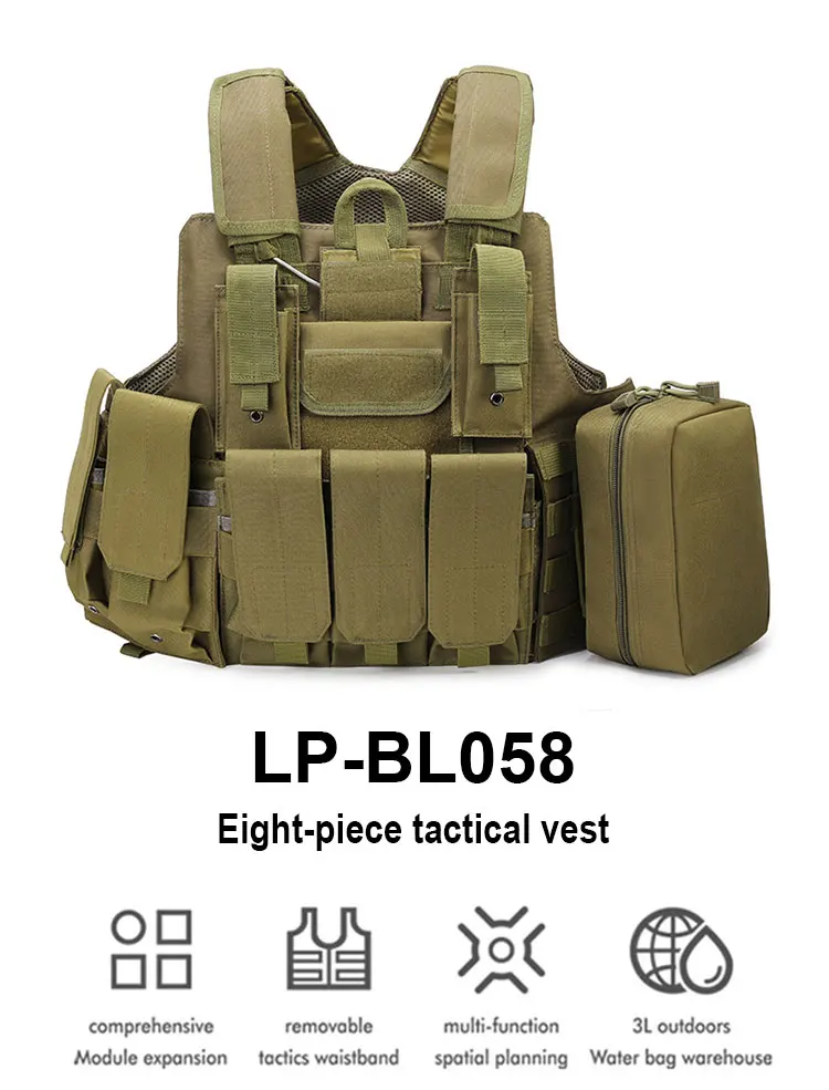 Outdoor Tactical Vest - Multifunctional Camouflage Gear